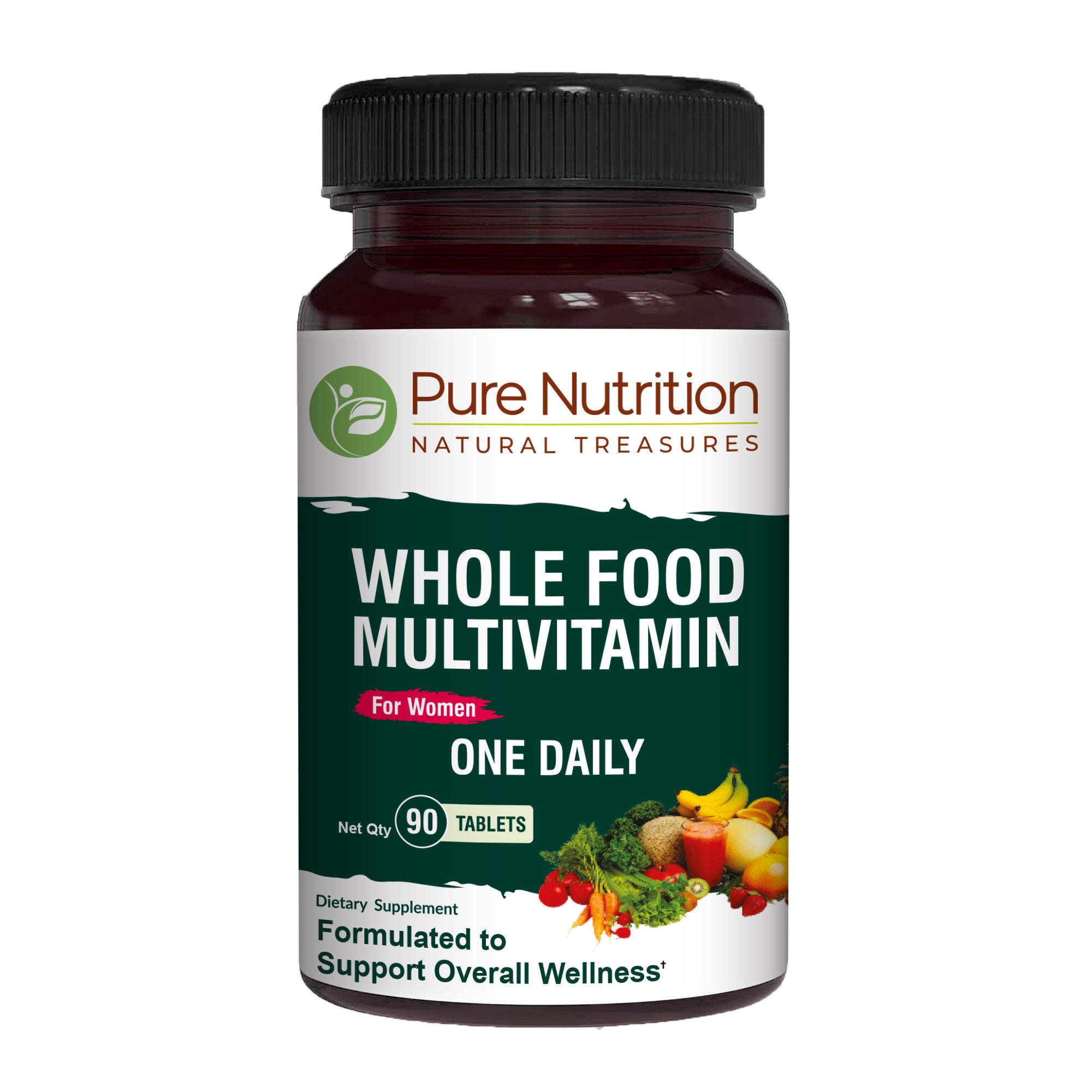 Whole Food Multivitamin for Women - Organic Ingredients for Energy, Sk ...